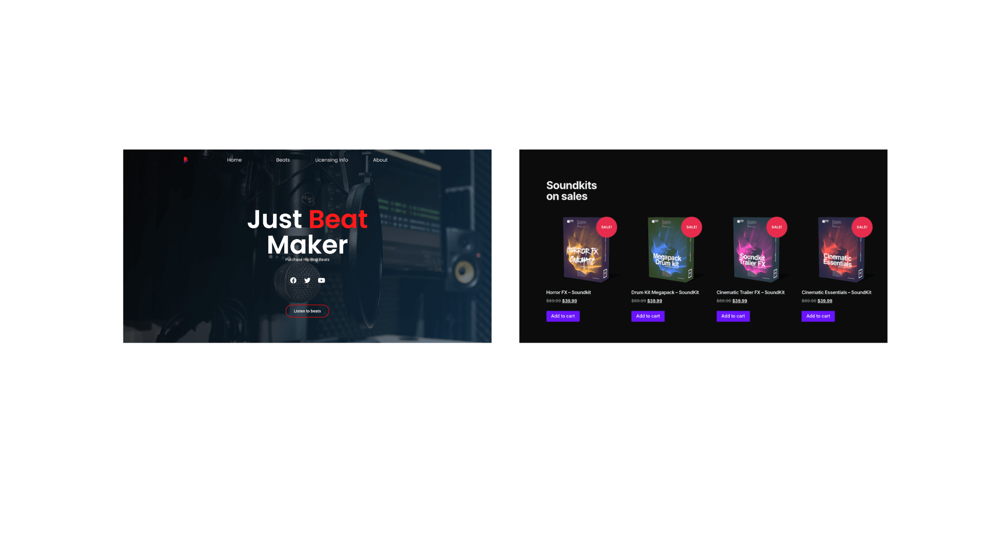 Top 7 Music Producer Template | Beat Selling Websites - Beatifyy Store ...